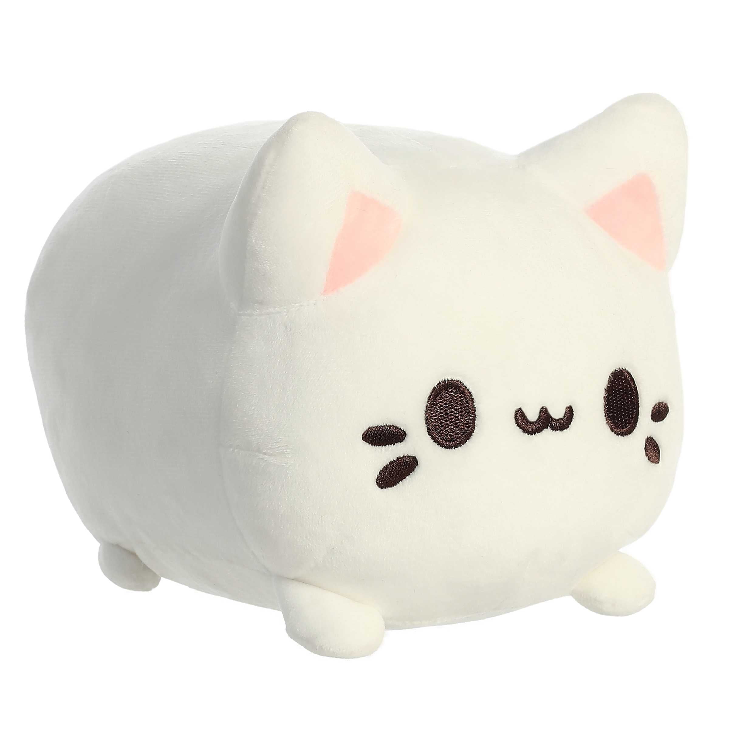 Aurora - Small White Tasty Peach - 7" Custard Meowchi - Enchanting ...