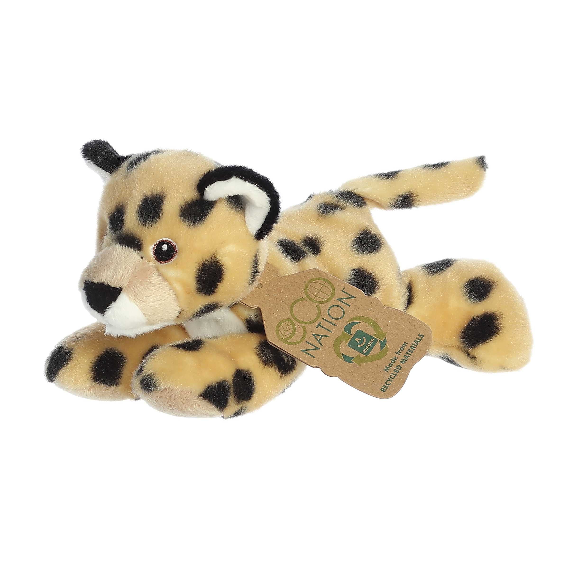 Aurora - Small Yellow Eco Nation - Eco Softies 8" Cheetah - Responsibly ...