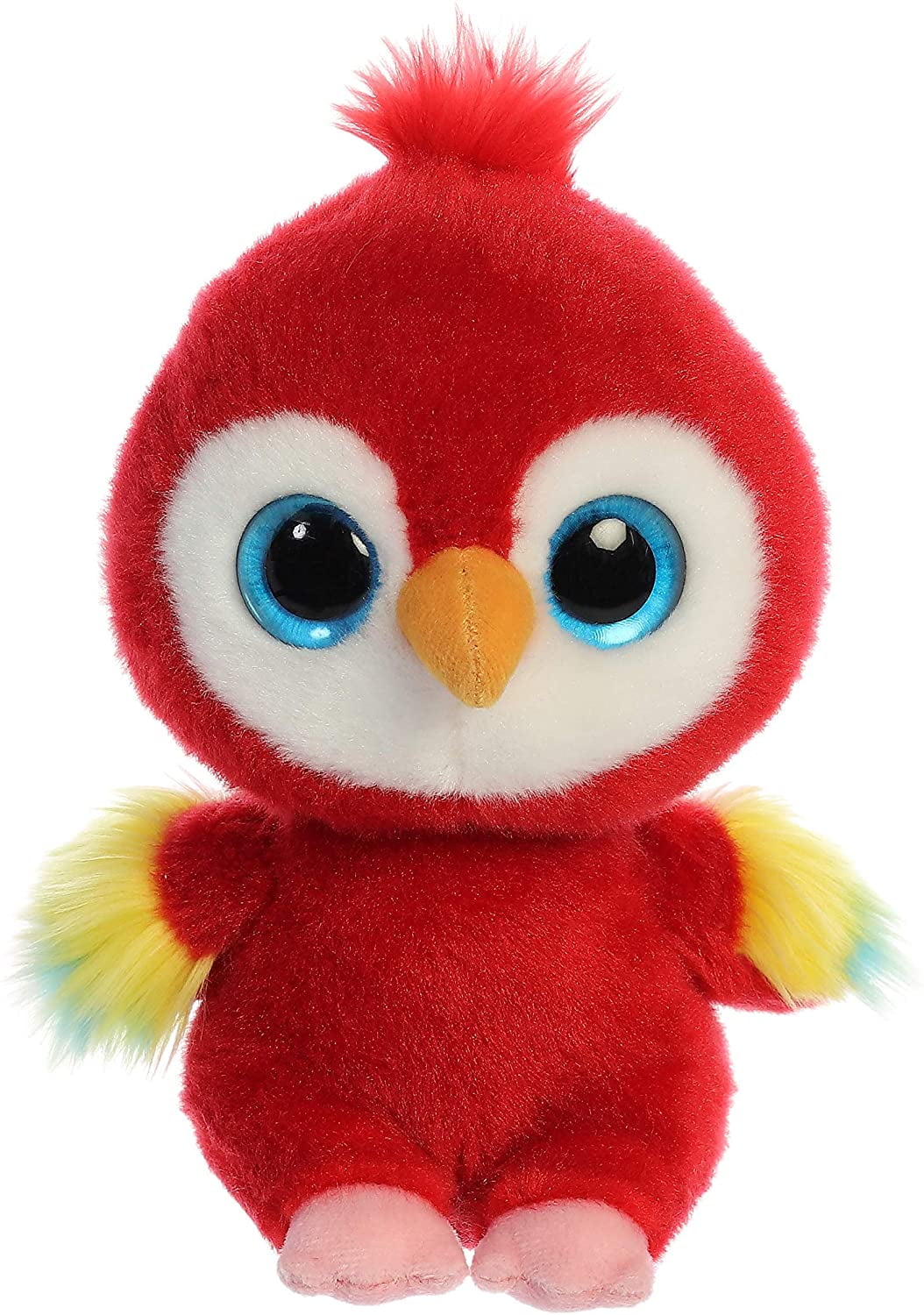 Aurora YooHoo - 8" Lora, Scarlet Macaw., Red - Walmart.com