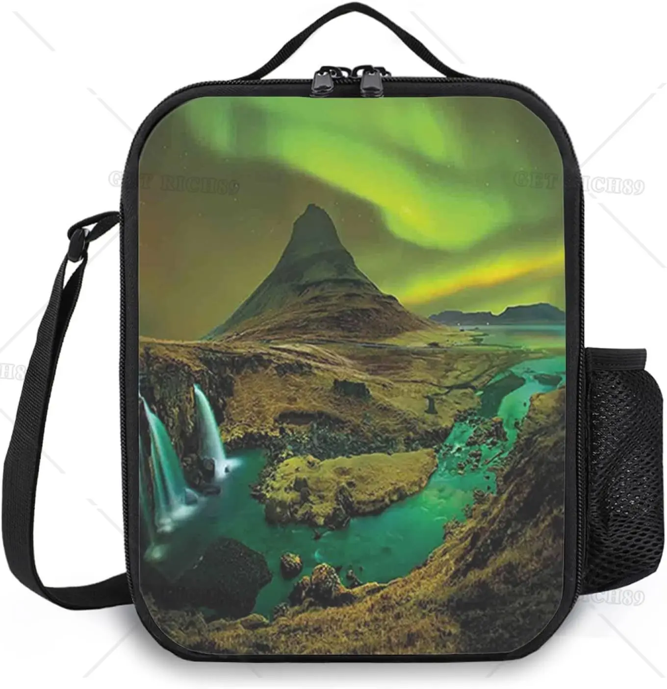 Aurora Solar Starry Sky Night Image Lunch Box for Men Women Adults ...