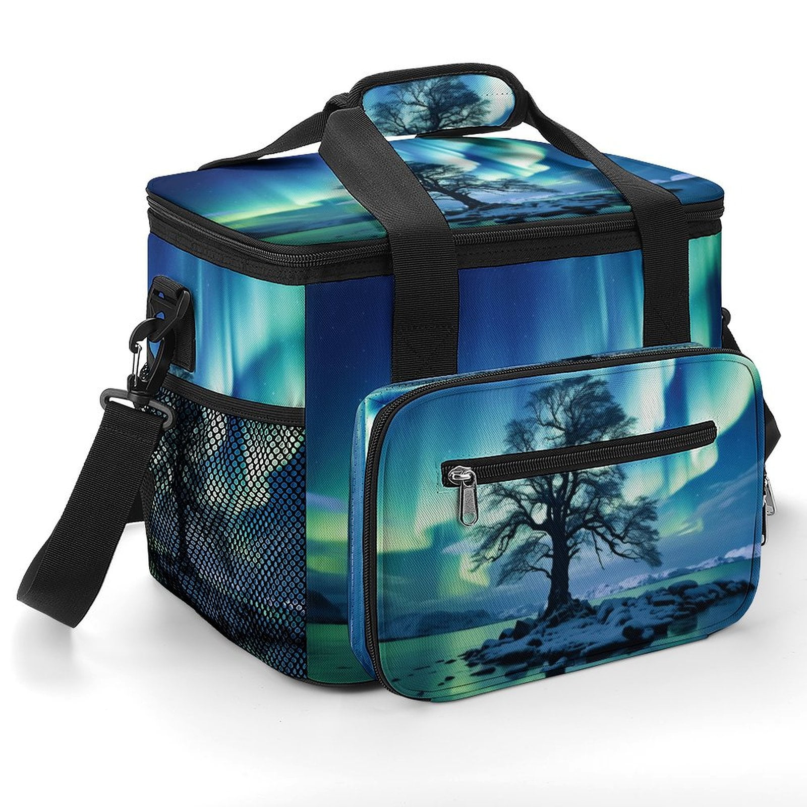 Aurora Starry Sky Reusable Lunch Box for Men/Women - Insulated Lunch ...