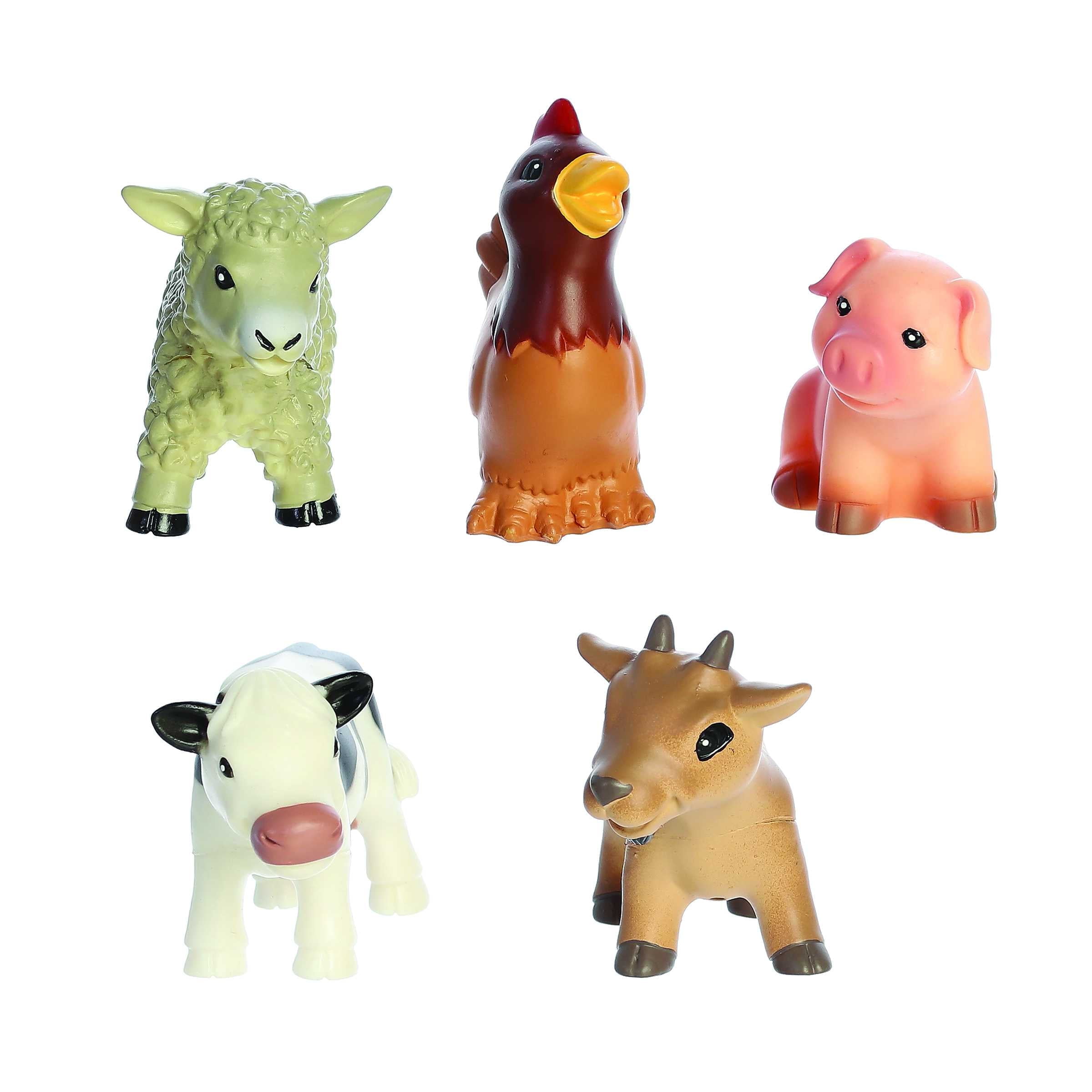 Aurora Toys - Mini Multicolor Habitat - My First Farm Animal Play Set ...