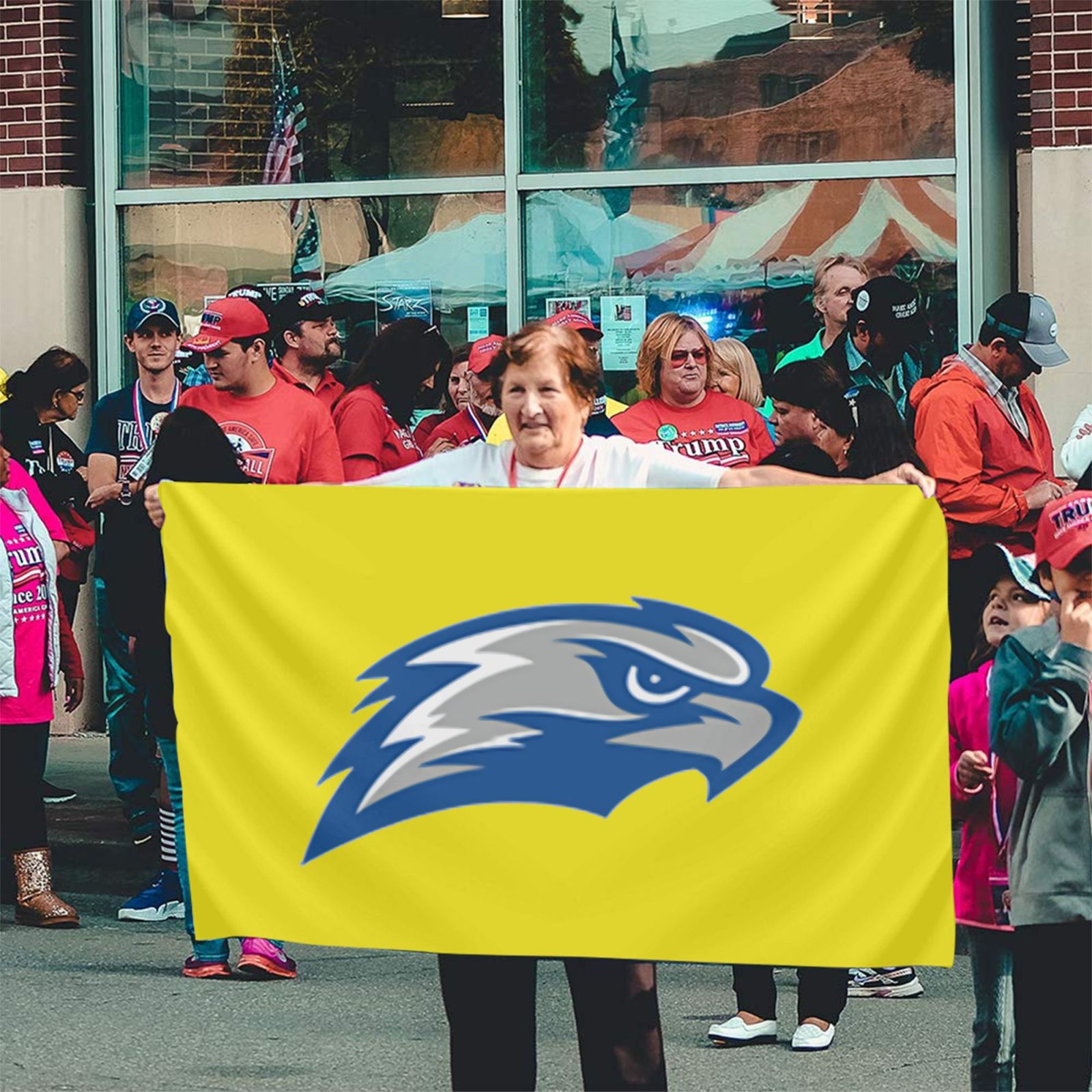 Aurora University Logo Flag 3x5ft, Home Garden Flag, Suitable For ...