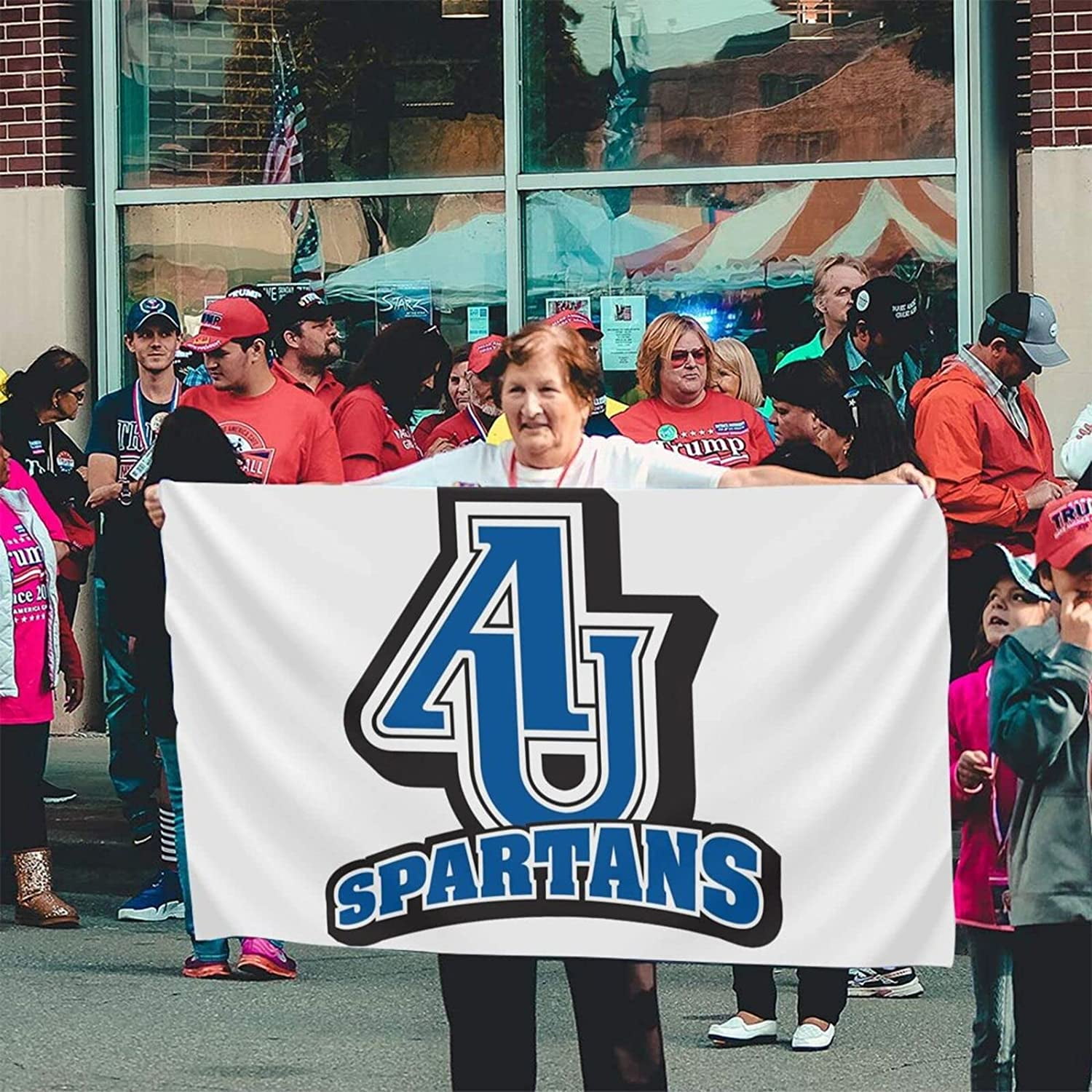 Aurora University Logo Garden Flag 3x5 Ft Decor Outdoor Banner Sign ...