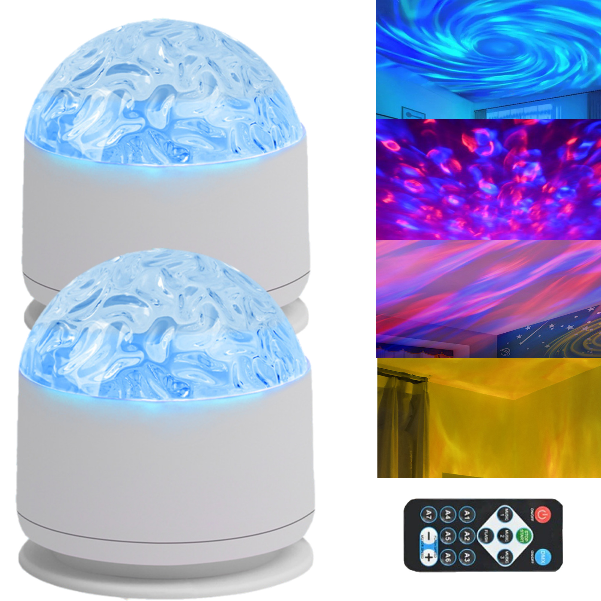 Aurora/Water Ripple Projector Light,Ocean Lamps for Bedrooms,Ocean Wave ...