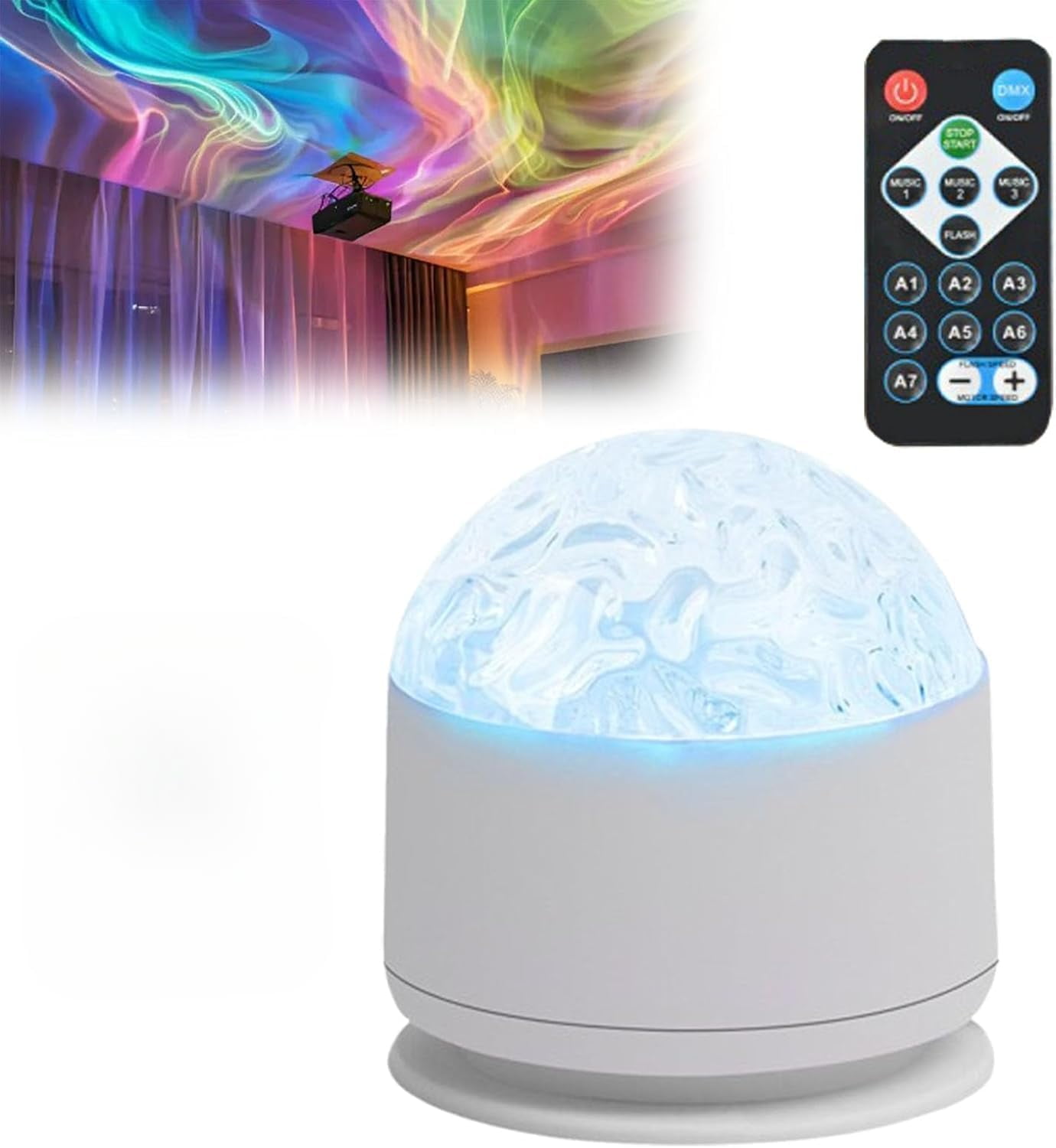Aurora/Water Ripple Projector Light,Ocean Lamps for Bedrooms,Ocean Wave ...
