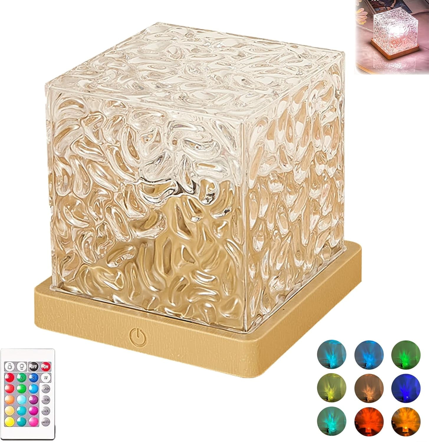 Aurora Water Ripple Projector, Ocean Wave Projector, LED Water Ripple ...