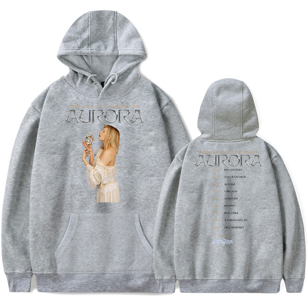 Aurora What Happened To The Earth Part 2 Tour Hoodies Merch Men/Women ...