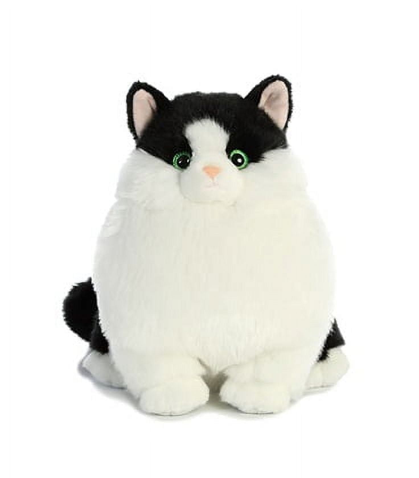 "Aurora World Fat Muffins Tuxedo 9.5"" Plush Animal Toy" - Walmart.com