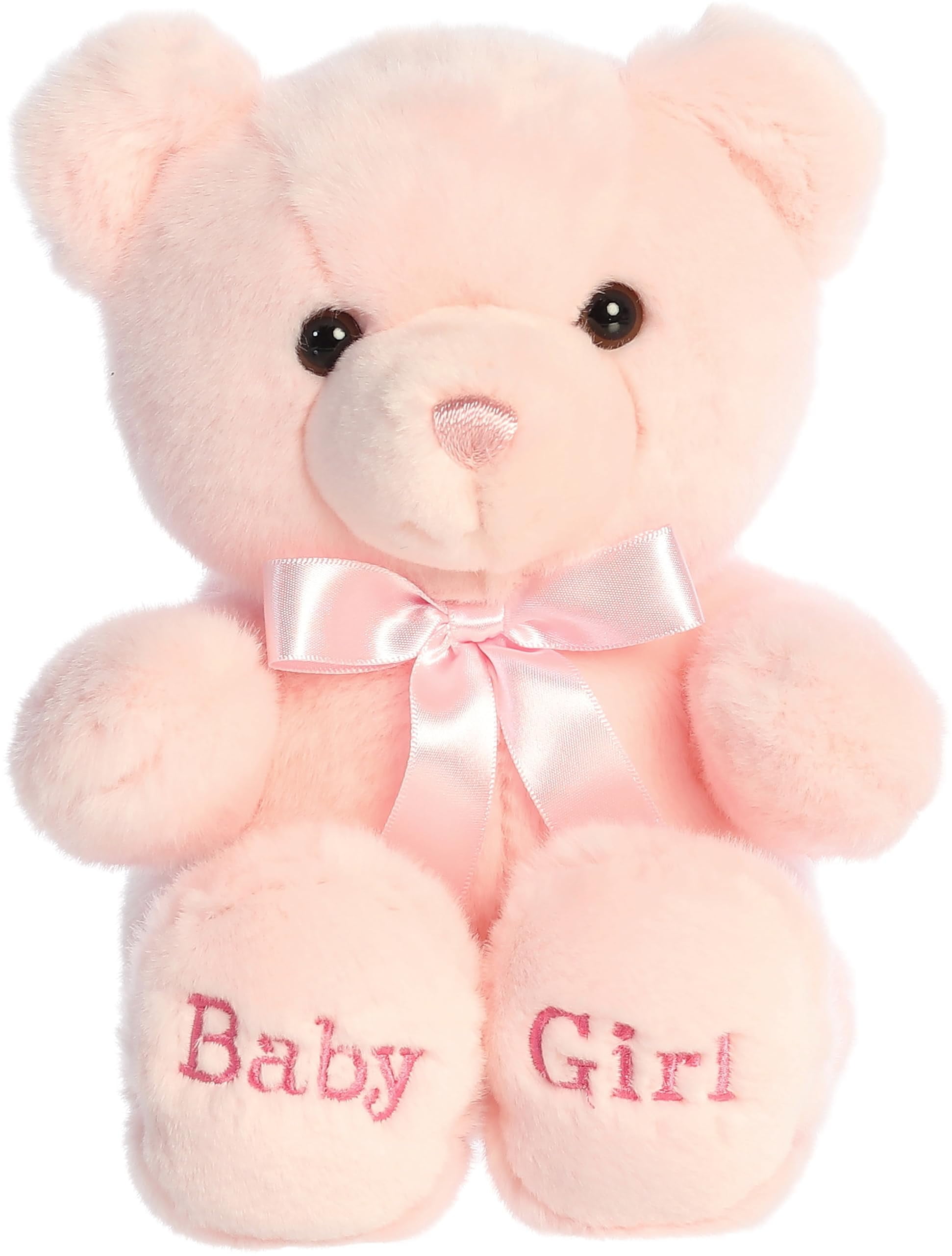 Aurora World - 10" Snuggle Cuddle Pink Teddy Bear Plush Toy - Medium ...