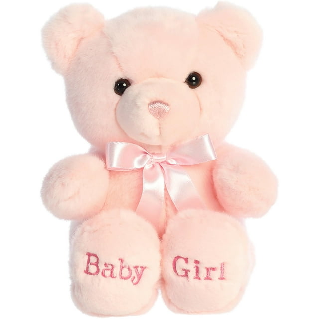Aurora World - 10" Snuggle Cuddle Pink Teddy Bear Plush Toy - Medium ...