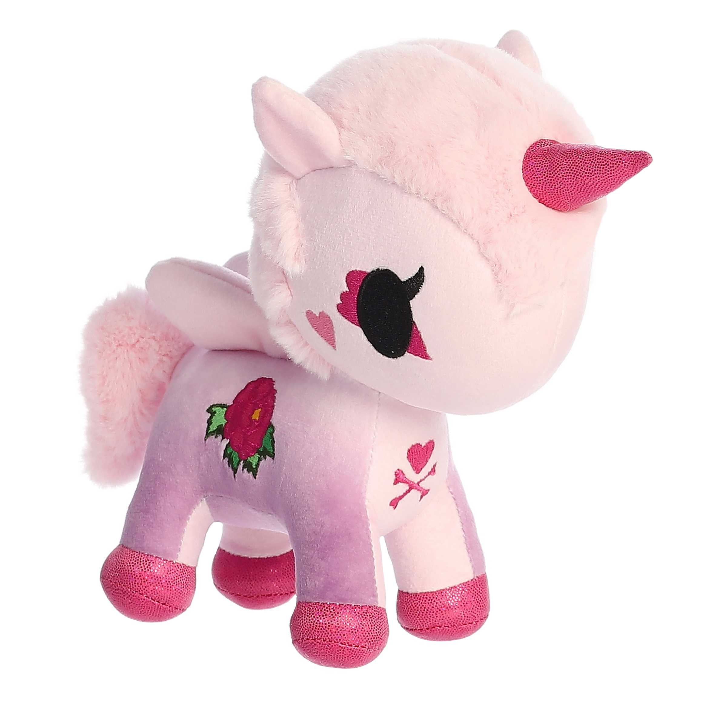 Aurora - Small Pink tokidoki - Flower Power 7.5" Peony Unicorno ...