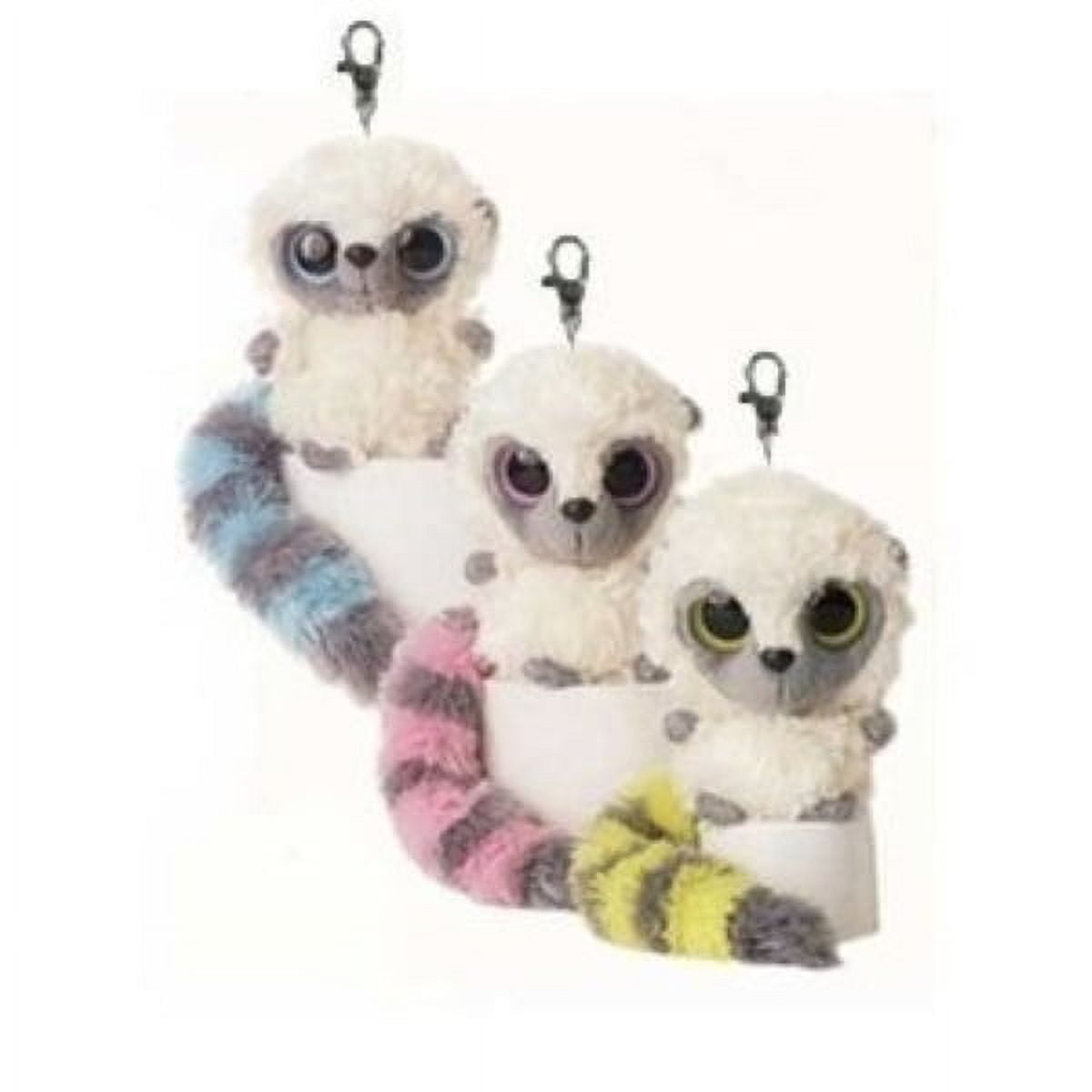 Aurora YooHoo And Friends 3 Inch Plush Bush Baby Clip On Stuffed Animal By (Receive 1 Key Chain ...