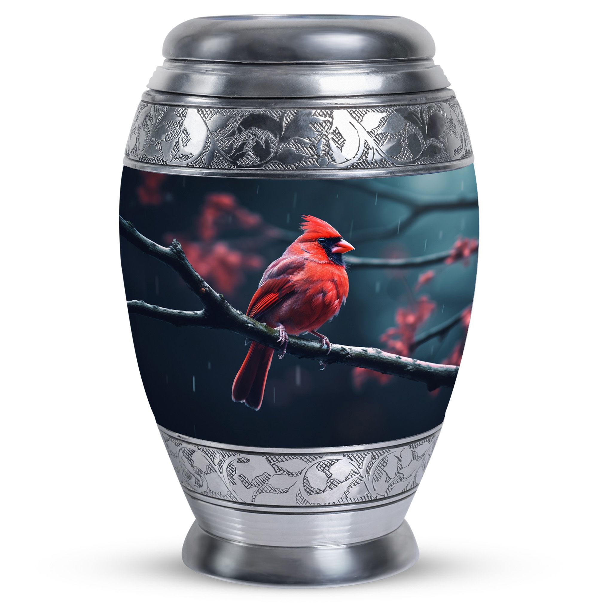 Aurora's Embrace Over A Winter Wonderland, Large Urns For Human Ashes ...