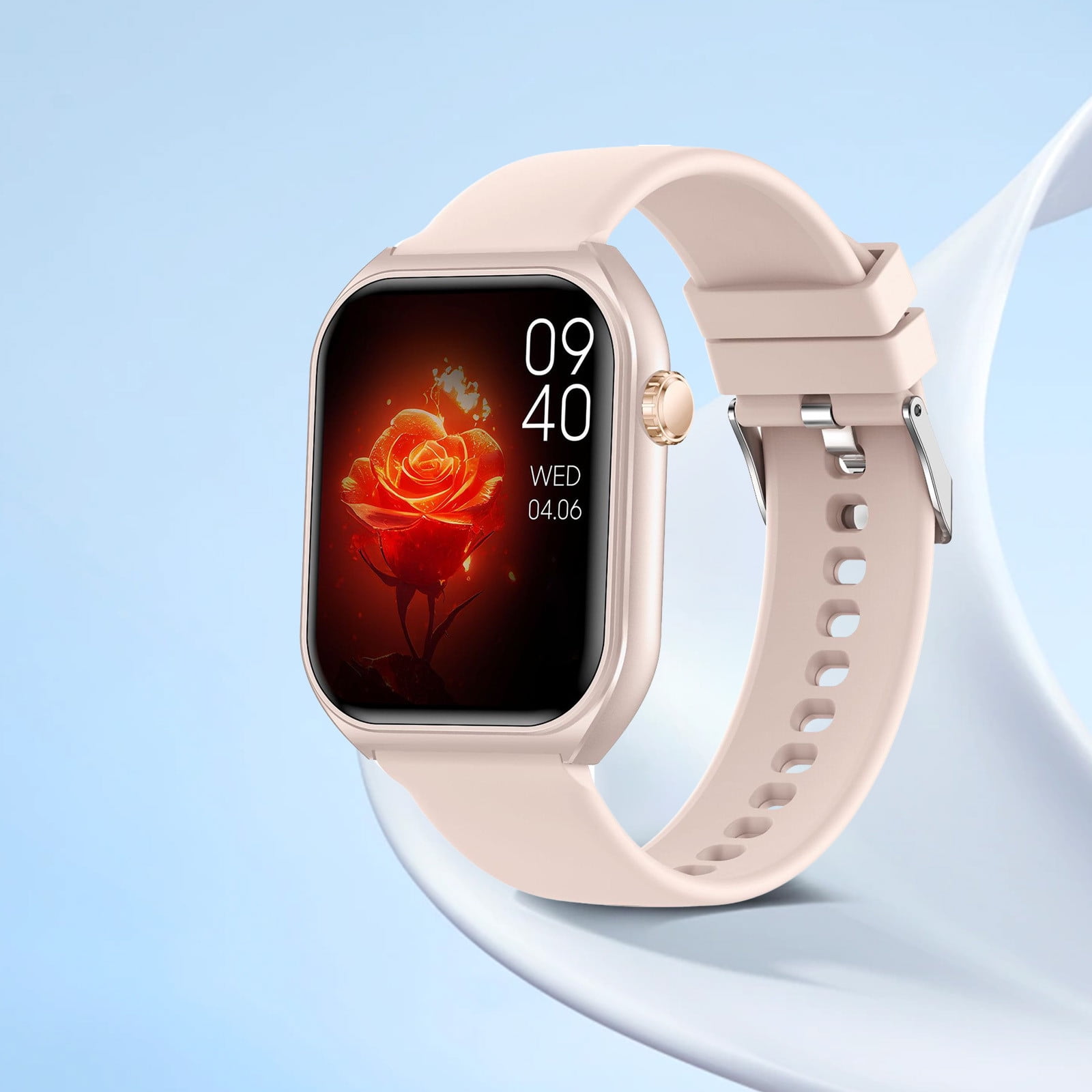 AuroraX 1.83 in Watches for Women, Fitness Tracker Message Notification ...