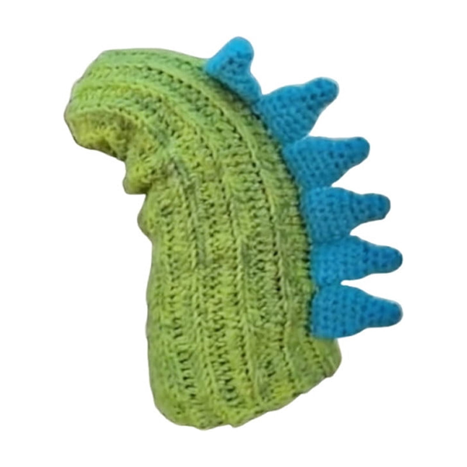 AuroraX Animals Nose Decoration Nose Warm Knitted Cover Dinosaur Style ...