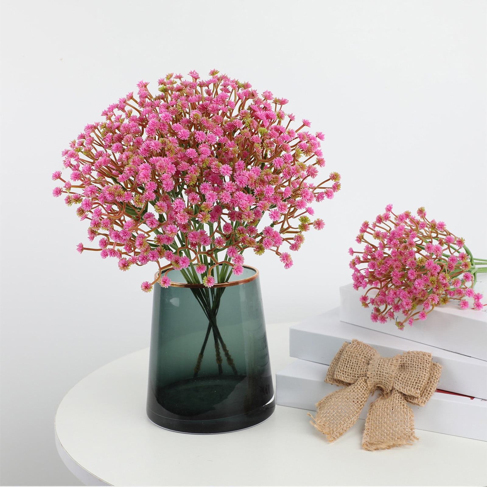 AuroraX Artificial Baby'S Breath UV Resistant Realistic Real Looking ...