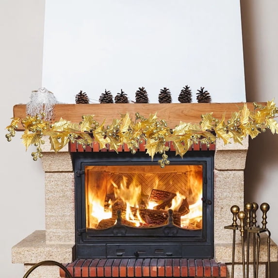 AuroraX Artificial Christmas Rattan Vine Wall Decoration Faux ...