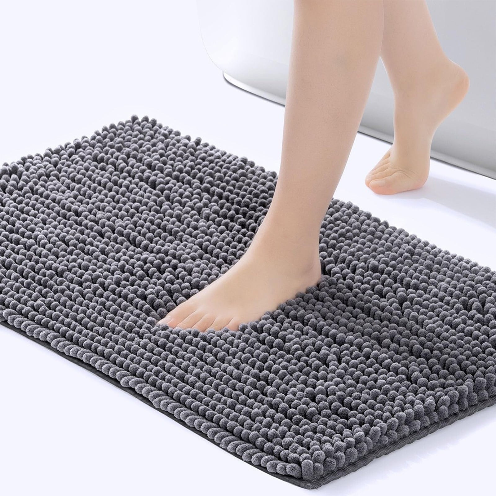 AuroraX Bathroom Rugs,Indoor Shower Floor Mat for Home,Non Slip Easy ...