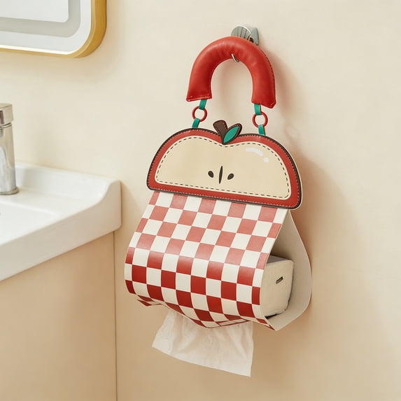AuroraX Cartoon Wall Mounted Tissue Bag Waterproof Toilet Paper ...