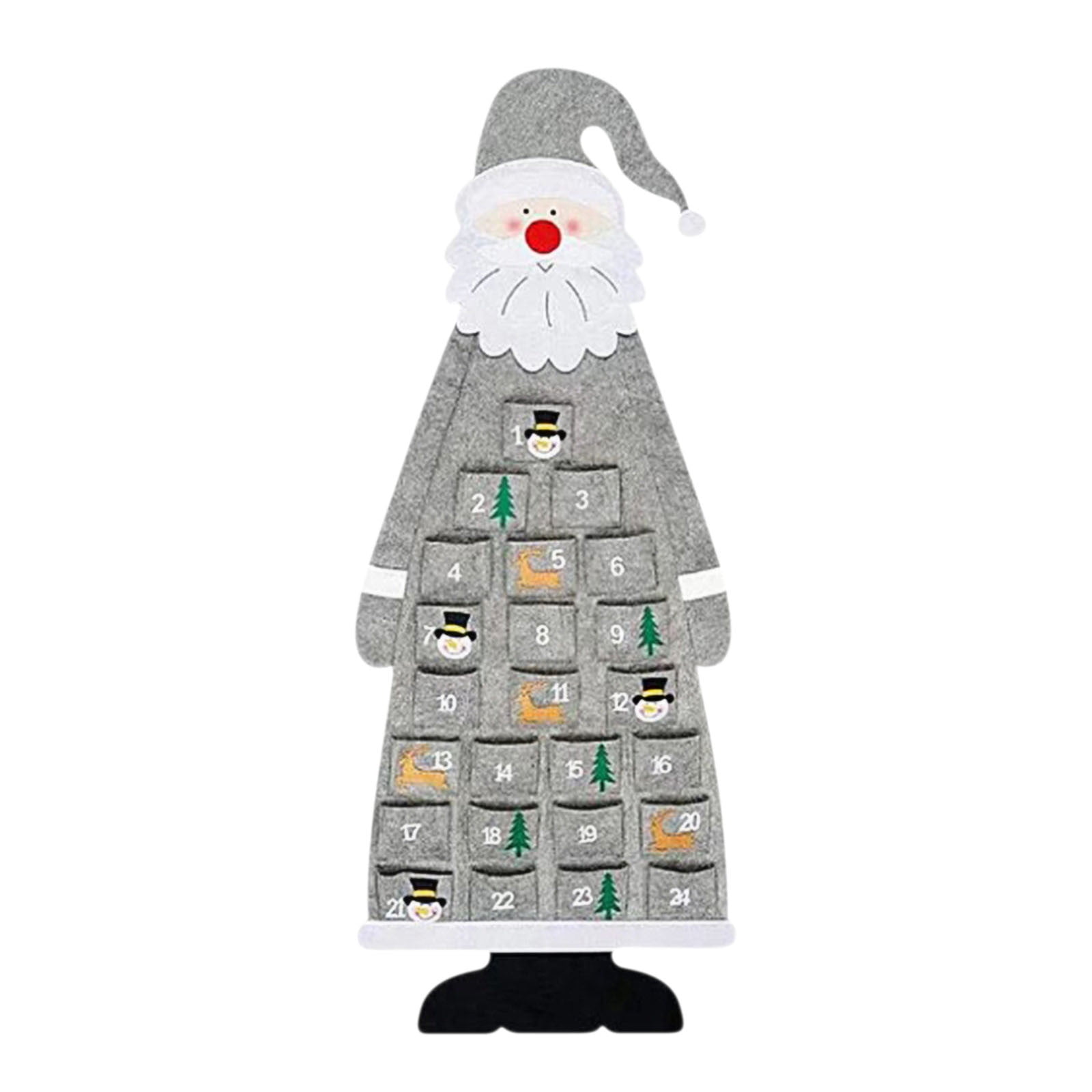 AuroraX Christmas Advent Calendar Santa Claus 24 Days Pocket 2025 ...