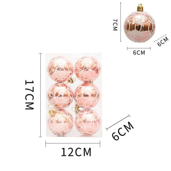 AuroraX Christmas Ball Decorations Birthday Indoor Ornaments , Hanging ...