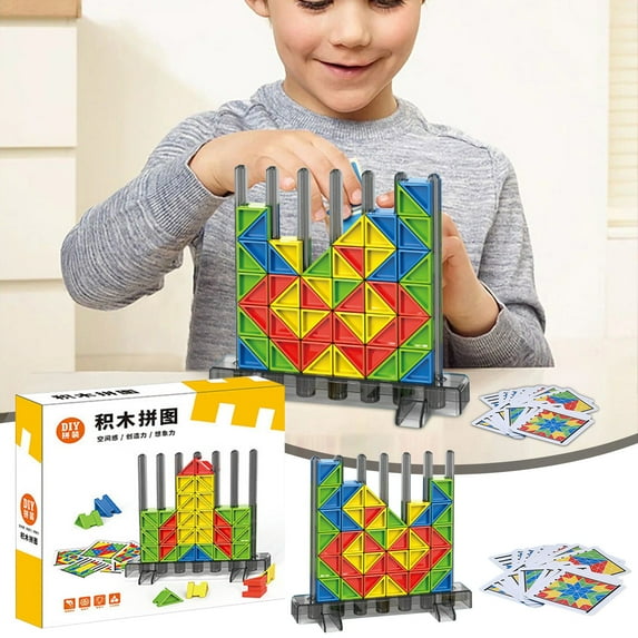 AuroraX Classic Building Block Puzzle Toy Creative Diy Kids Toys Kids ...