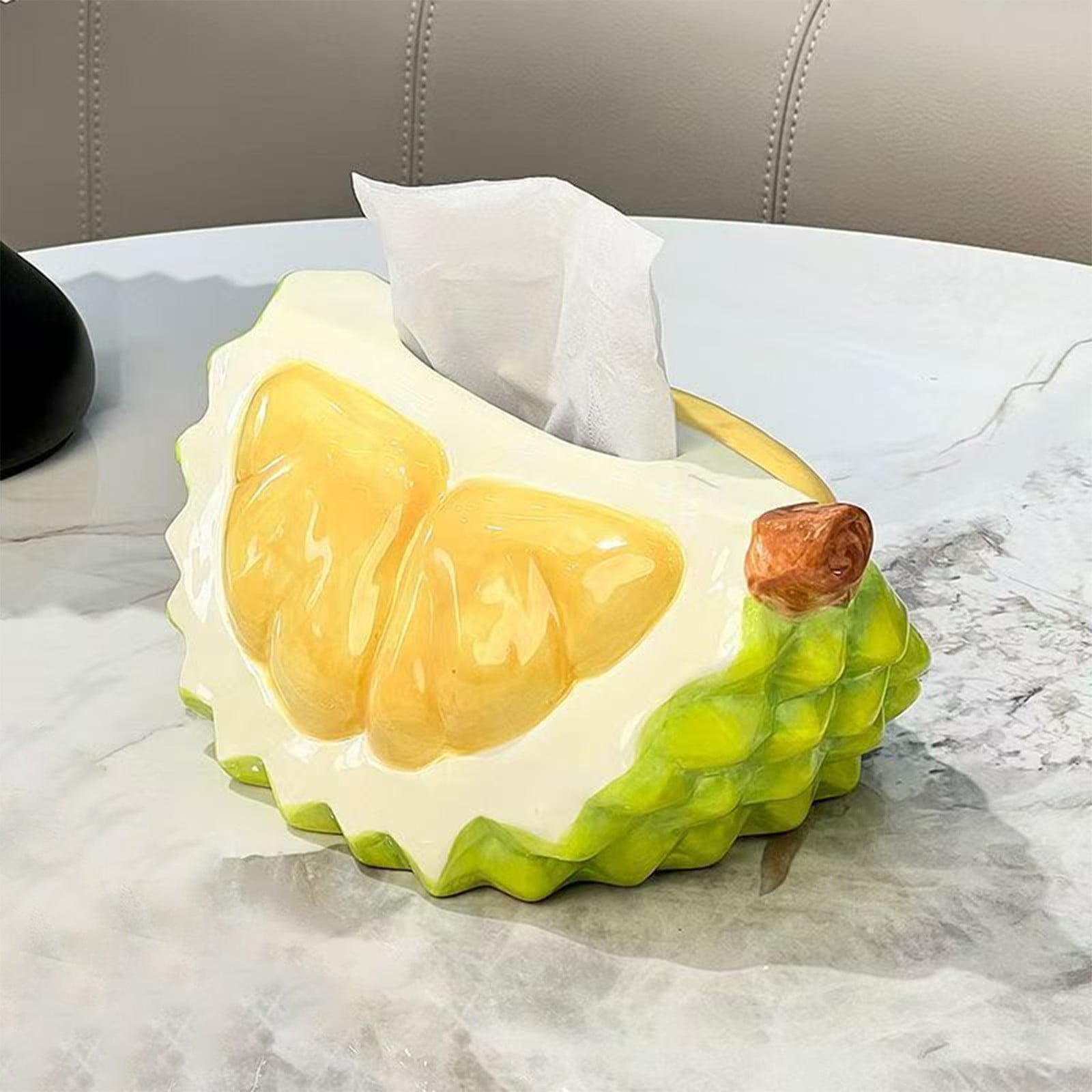 AuroraX Cute Tissue Box Cover Fancy Art Deco Napkin Holder Pvc ...