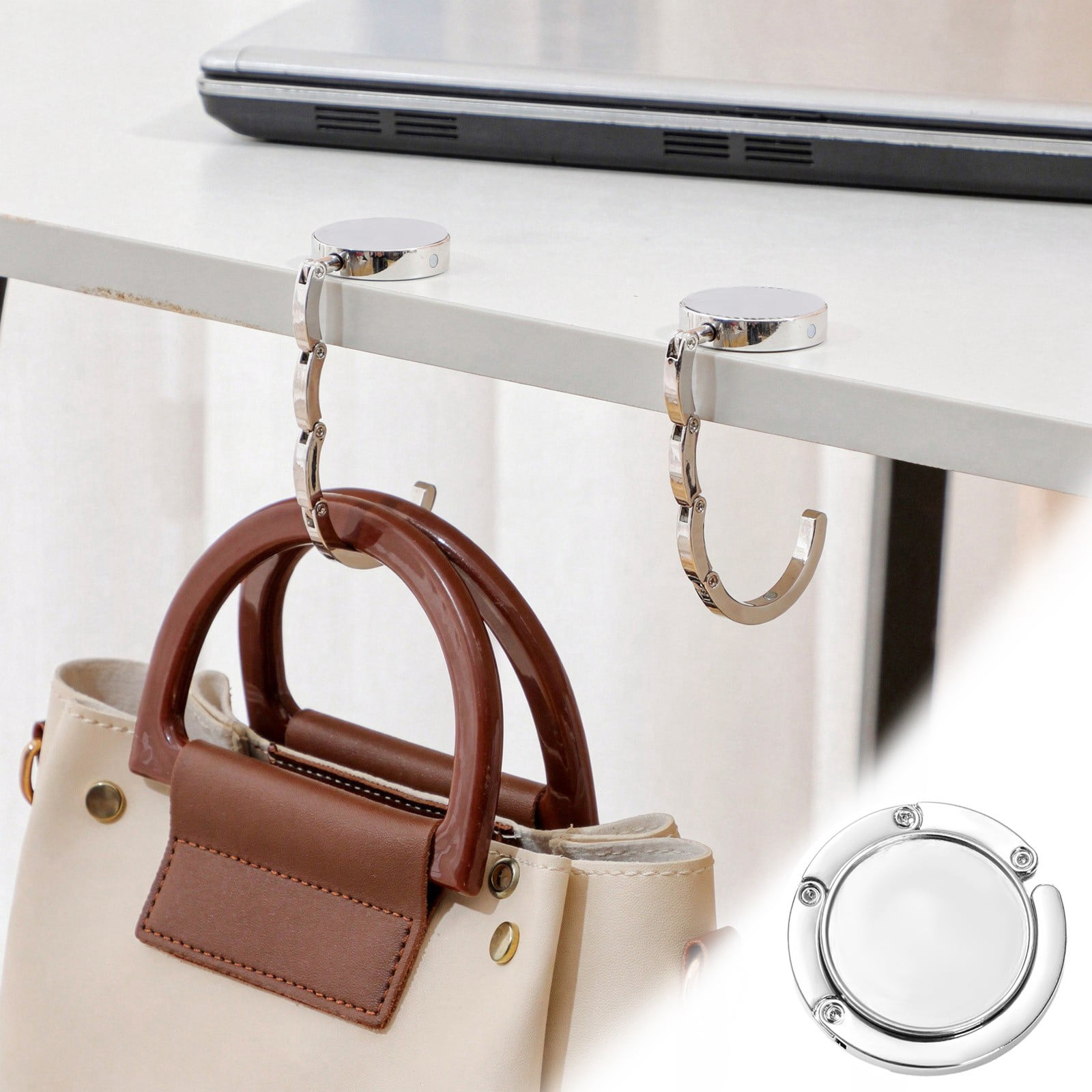 AuroraX Foldable Home Storage Hooks for Hanging,Small Rust Resistant ...