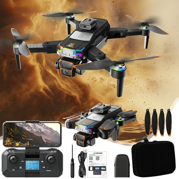 AuroraX Fpv Drone 4k with Gps Wifi and Dual Camera Brushless Hover ...