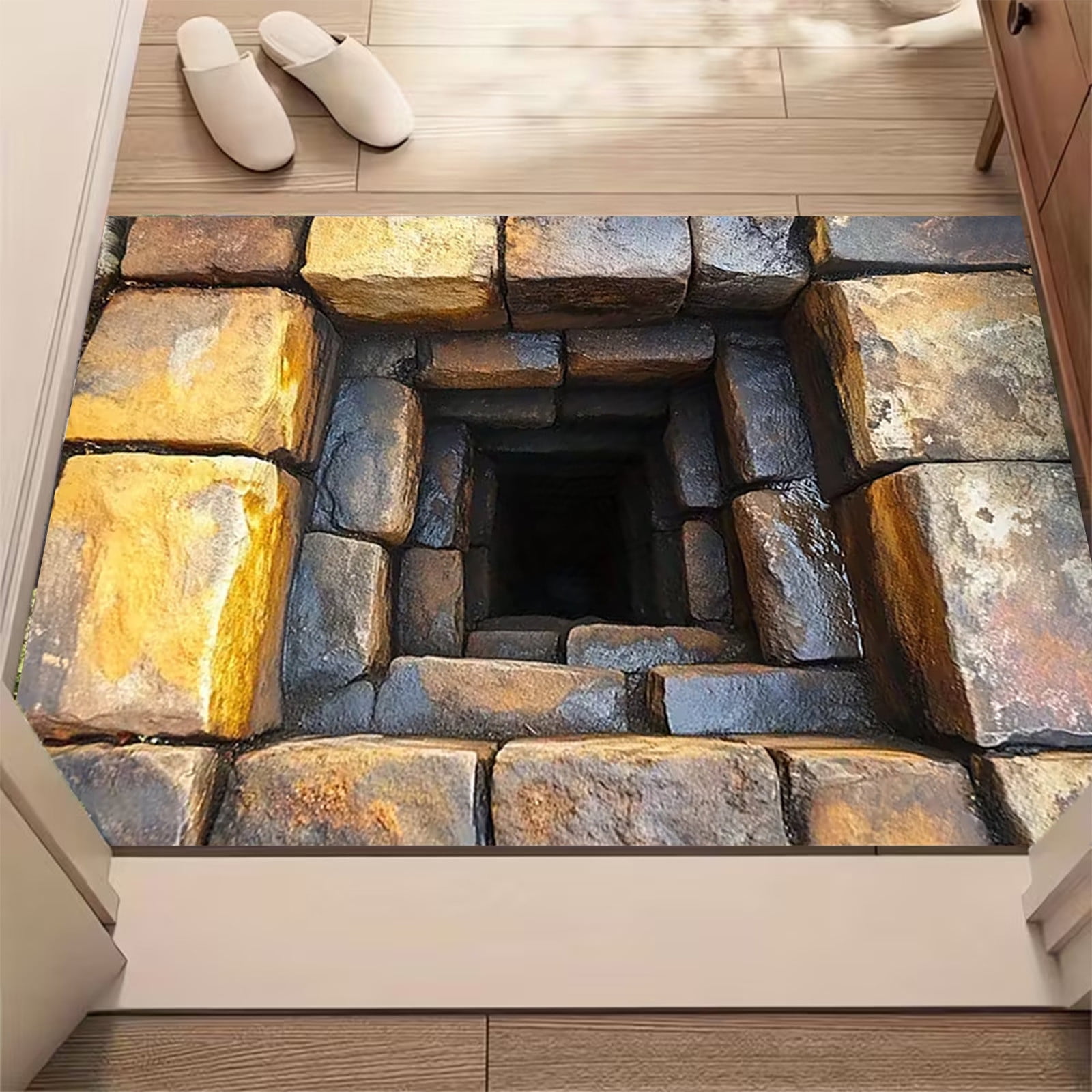 AuroraX Front Door Mat Welcome Mat,Clear Funny Entrance Inside Bath ...