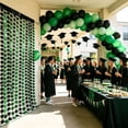 AuroraX Graduation Foil Fringe Curtains Senior Grad Party Streamers ...