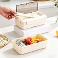 AuroraX Microwave Safe Lunch Box Portable Bento Box Container Leakproof ...
