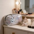 AuroraX Pet Hair Keepsake Box Cat Memorial Locket Keychain Metal Mini ...