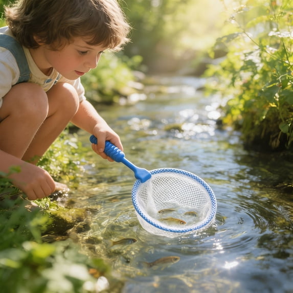 AuroraX Plastic Butterfly Net for Catching Plastic Fishing Net for ...