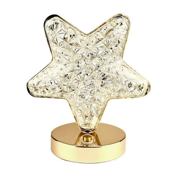 AuroraX Portable Moon Star Lamp Battery Operated Bedside Table Lamp ...