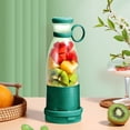 AuroraX Portable USB Rechargeable Juicer Mini Juicer Cup BPA Free Fast ...