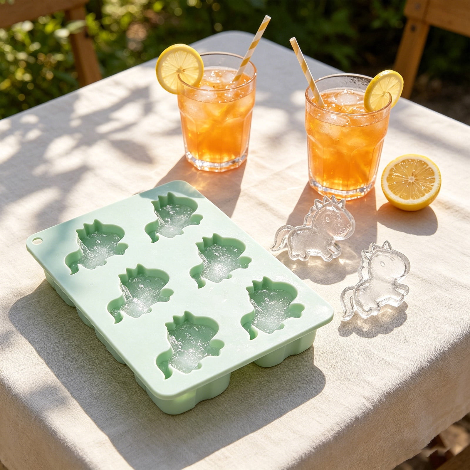 AuroraX Silicone Horse Ice Mould Horse Shaped Ice Tray Tray ...