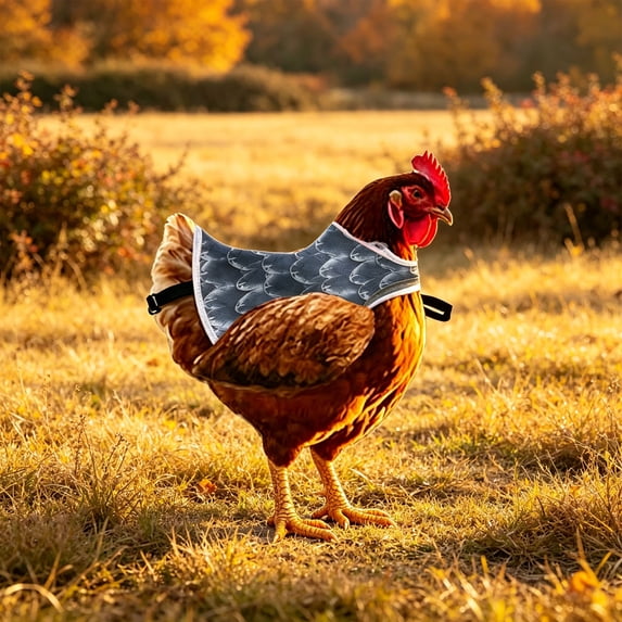 AuroraX Waterproof Chicken Saddle for Hens Poultry Protective Vest ...