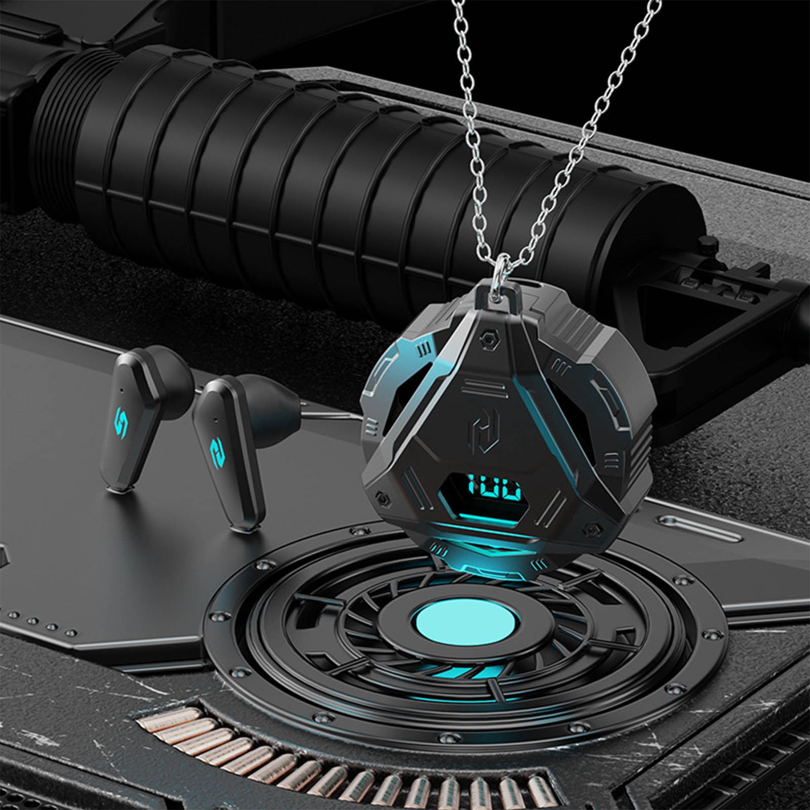AuroraX Wireless Earbuds,Noise Cancelling In-Ear Bluetooth Gaming ...