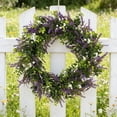 AuroraX Wreath Home Decor 19.6 Inch Wall Mount Front Door Spring Themed ...