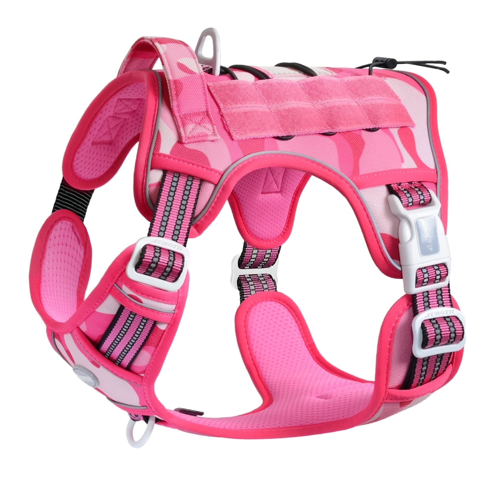 Auroth XL Dog Harness, Adjustable Large Dog Vest with Reflective Strips ...