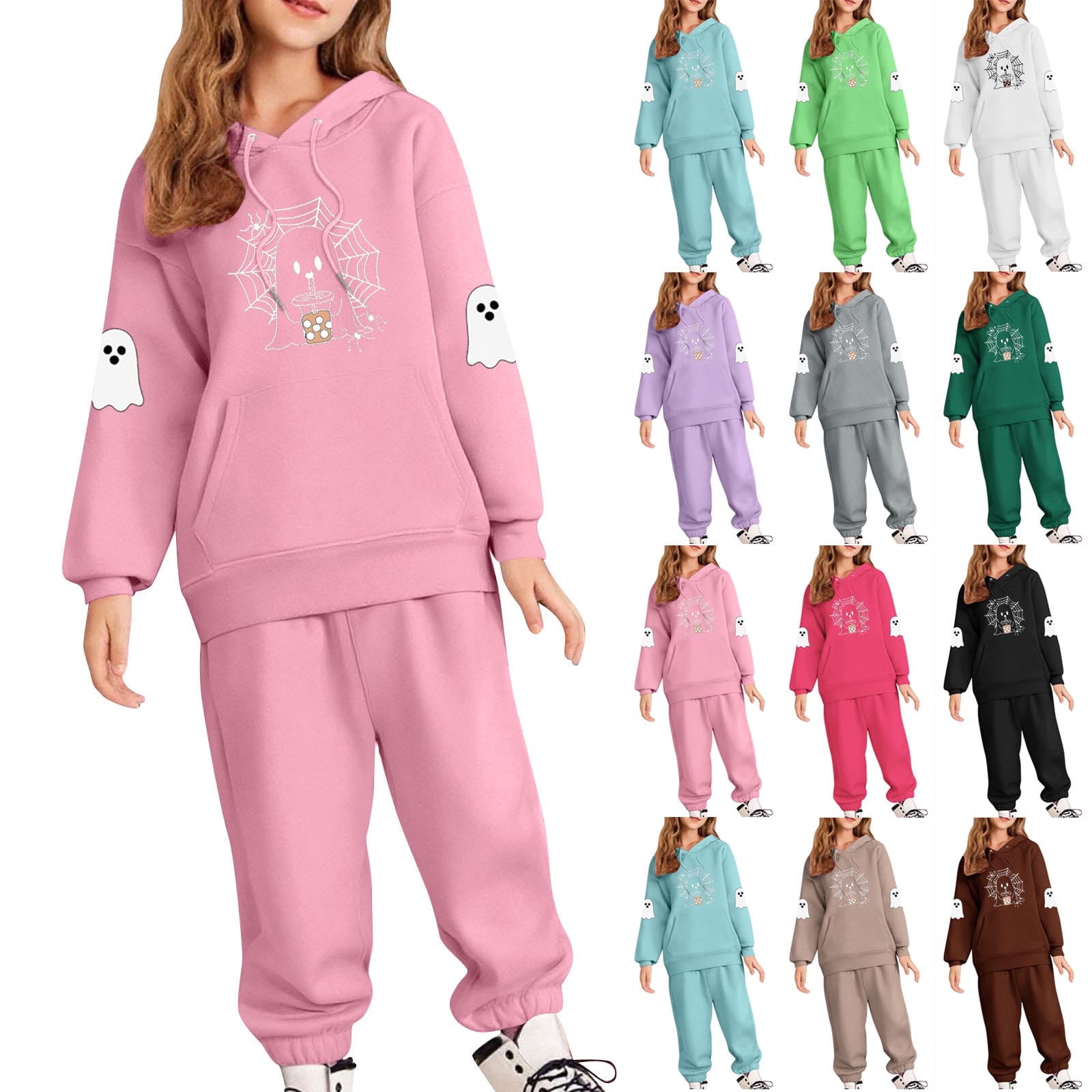 Auroural 2 Piece Set Girls 6T Winter Long Sleeved Set For Boys And ...