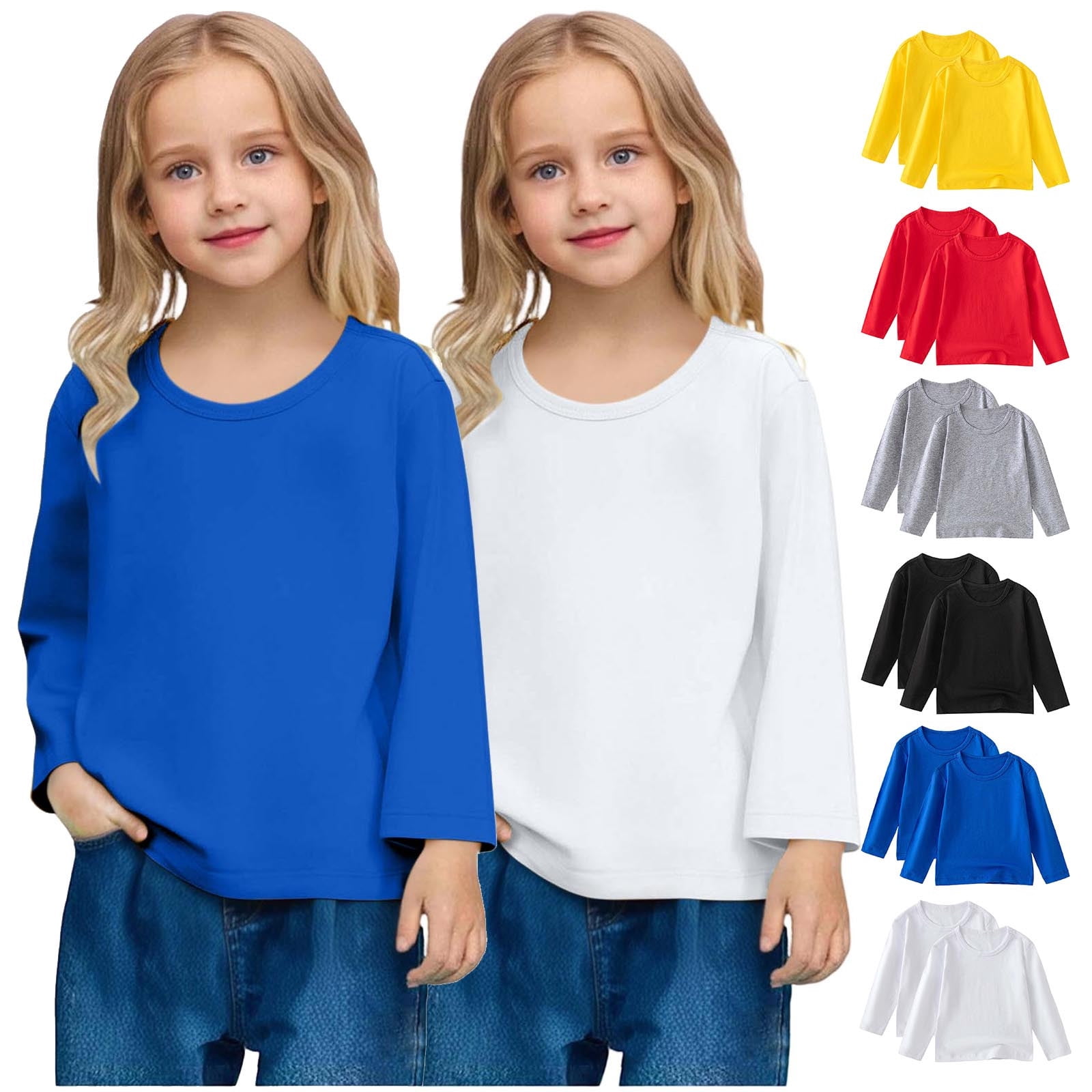 Auroural Children's Long Sleeve Tops Toddler Kids Boys Fashion Cute ...