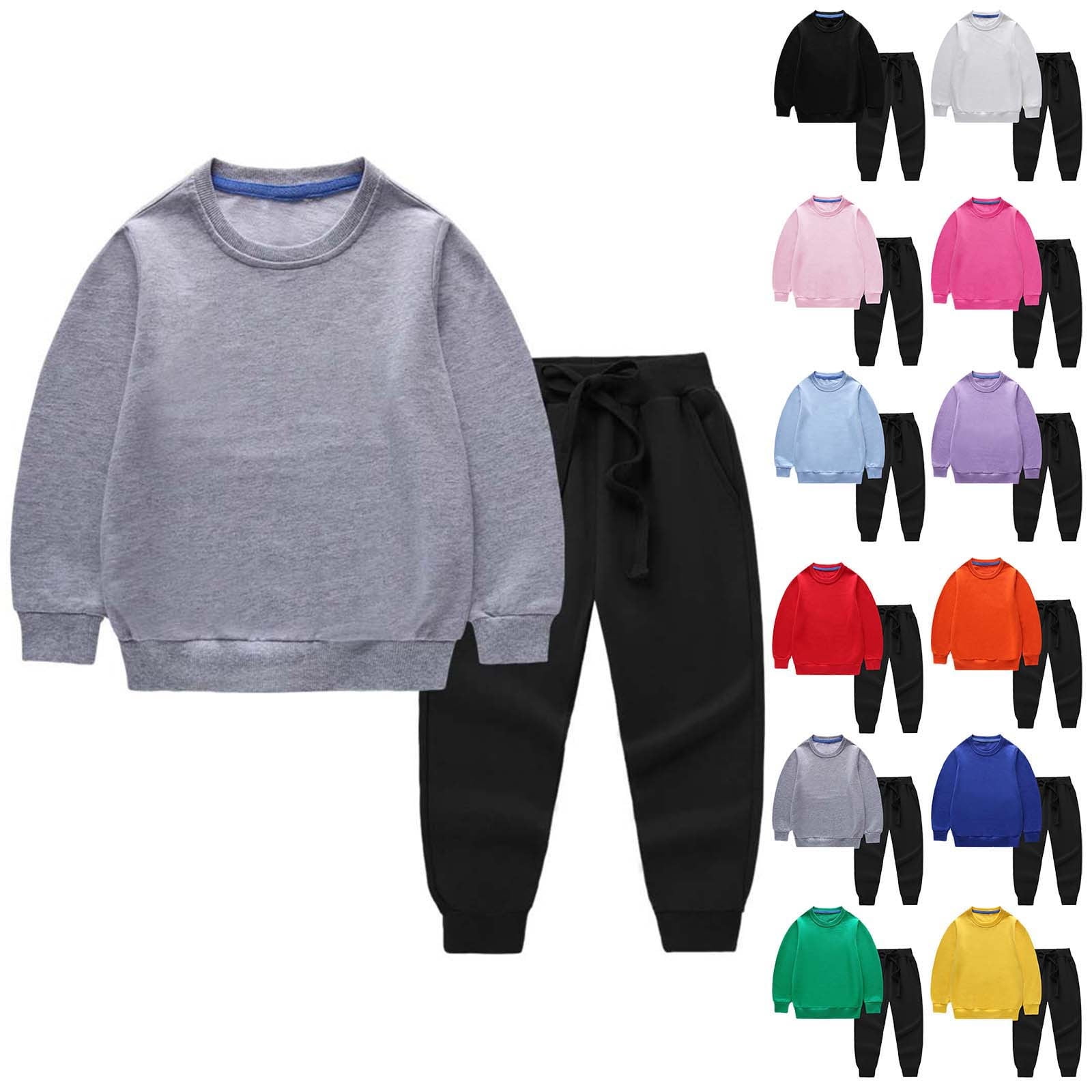 Auroural Girls Clothes Sets Size 7-8 Sweatsuits for Kids Toddler Kids ...