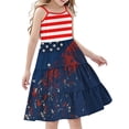 LOOK! Auroural Kids Girls Fashion Independence Day Print Cute Solid ...