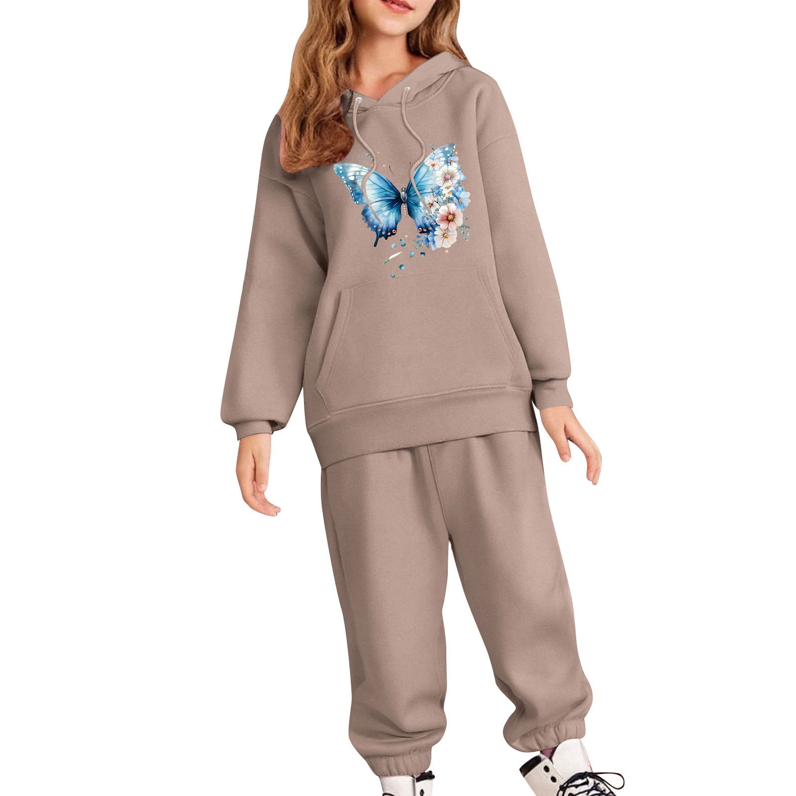 Auroural Sweatpants Sets for Girls Boys Winter Long Sleeved Set For ...