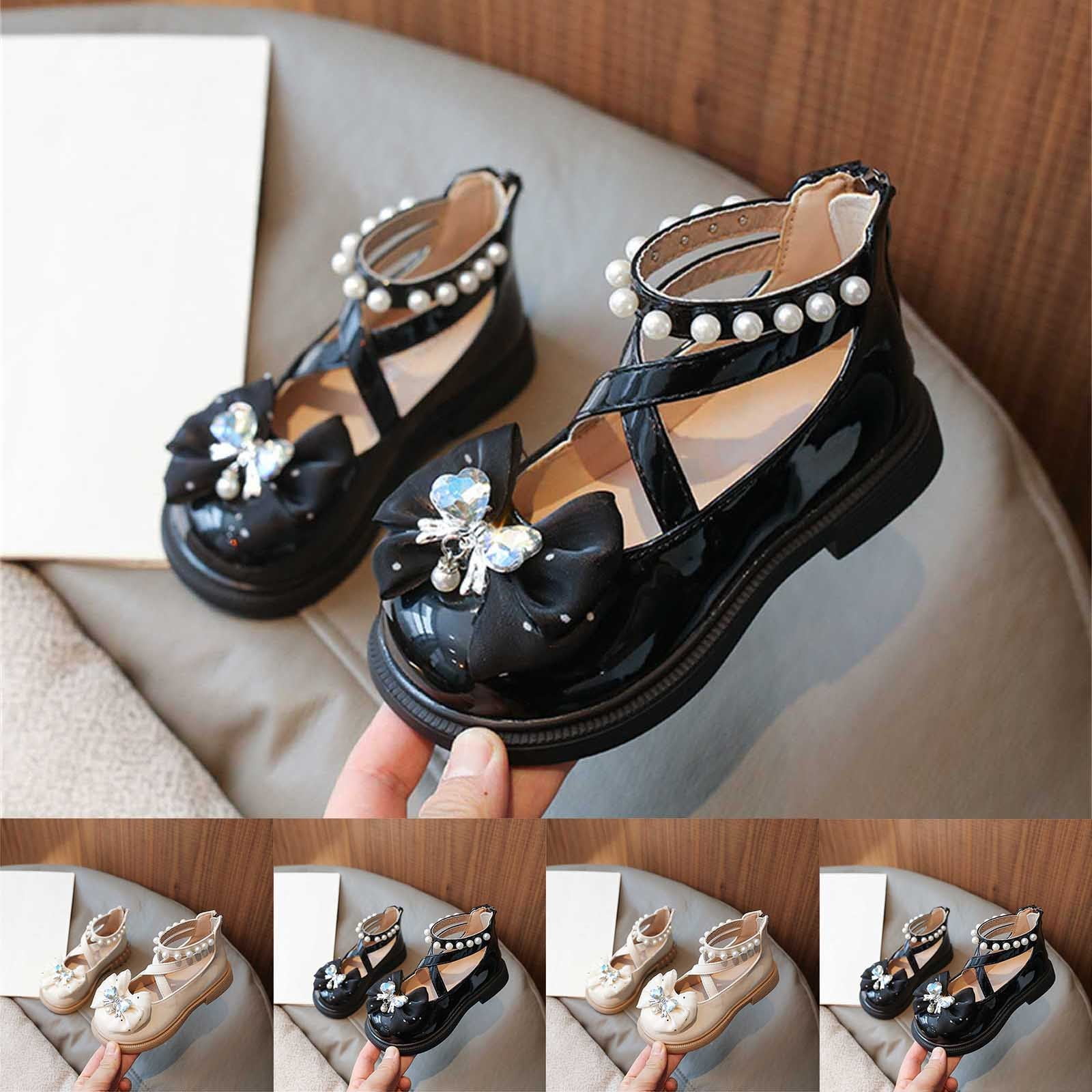 Auroural Toddler Girl Dress Shoes Little/Big Girl Mary Jane Shoes ...