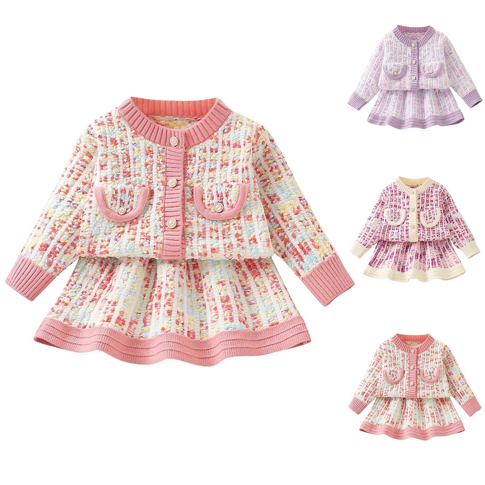 Auroural Toddler Girls Clothes Sets 3T Skirt Sets Toddler Girls Girls ...