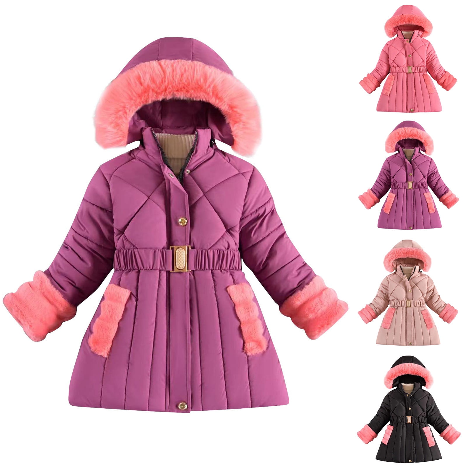 Auroural Winter Clothes for Girls 10/12 Coats for Girls 10-12 Fashion ...